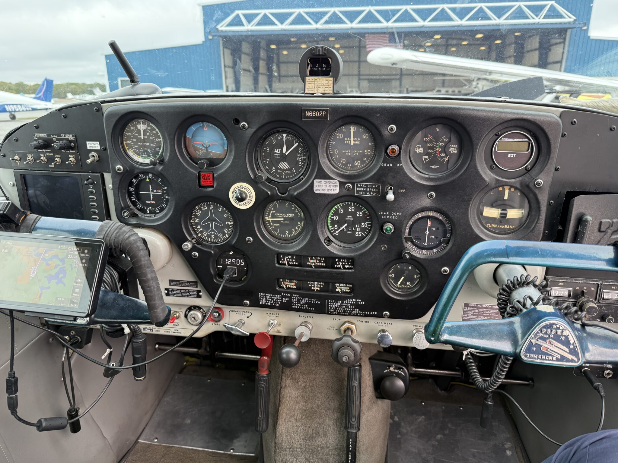 1960 Piper PA-24 Comanche (N6602P) - Right Rudder Aviation