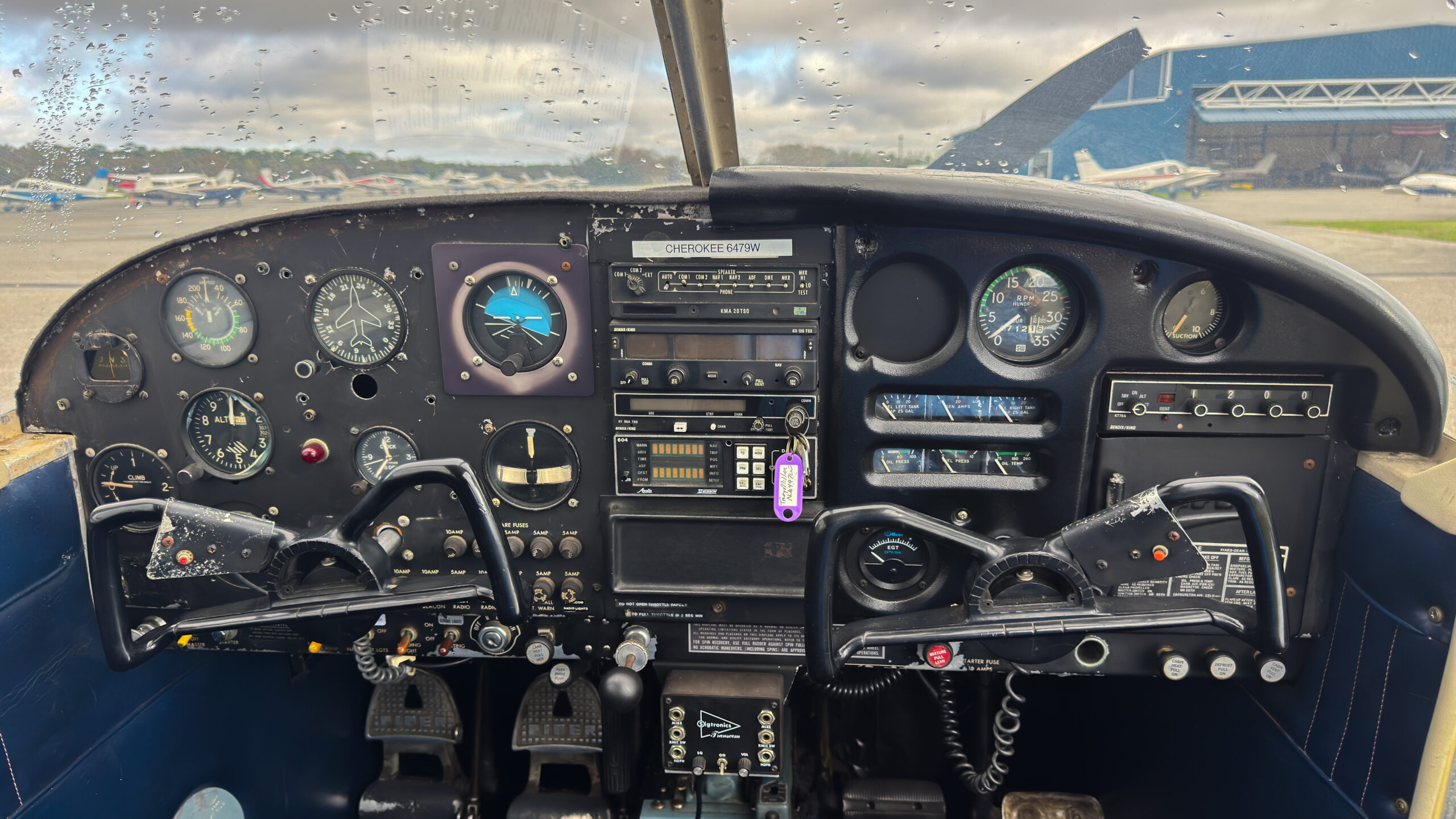 1964 PIPER CHEROKEE PA-28-140 (N6479W) - Right Rudder Aviation